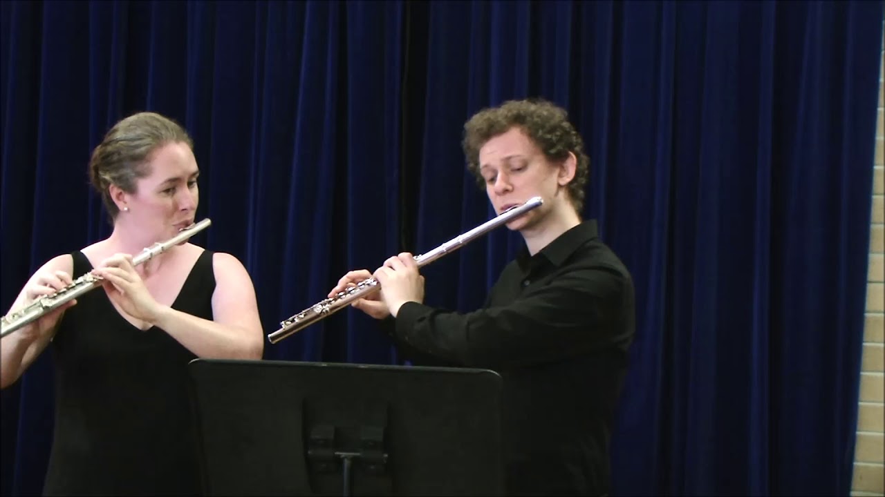 In the Moonlight (Flute Duet) The Young Flute Player - YouTube