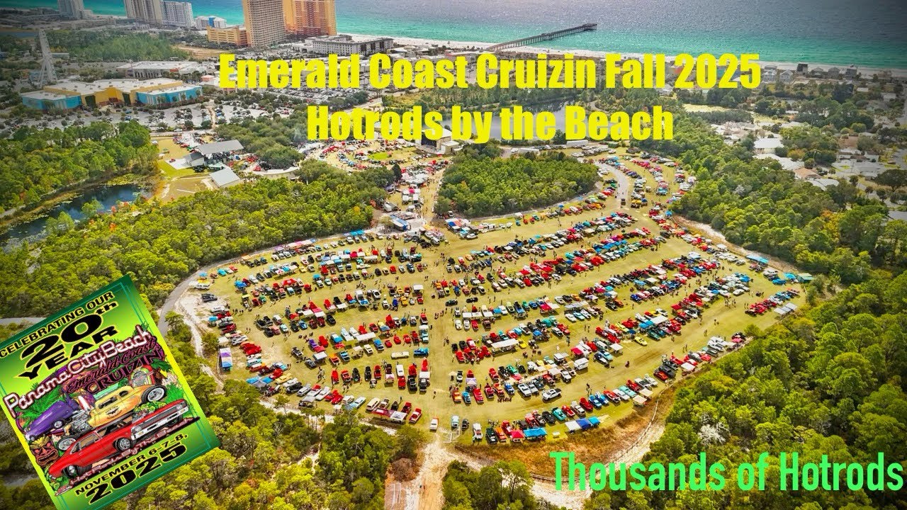 Emerald Coast Cruizin Fall 2025 “20th Anniversary Event” - YouTube