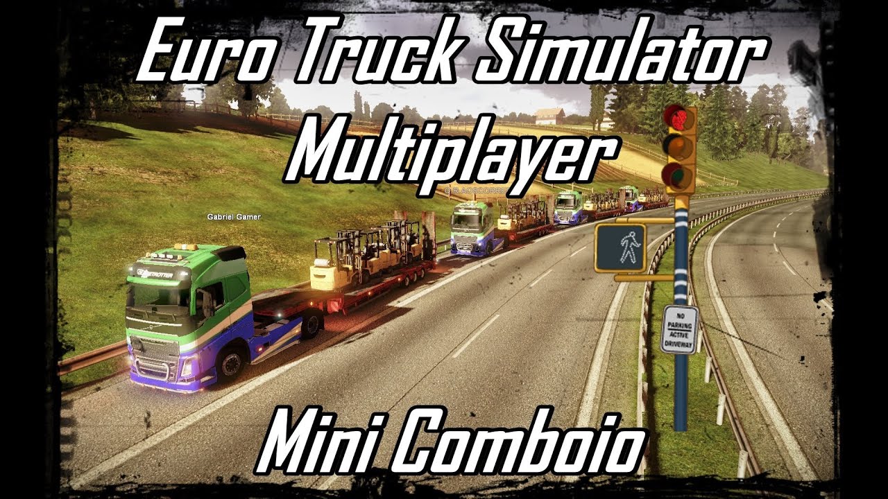 Mini Comboio Euro Truck 2 Multiplayer Youtube