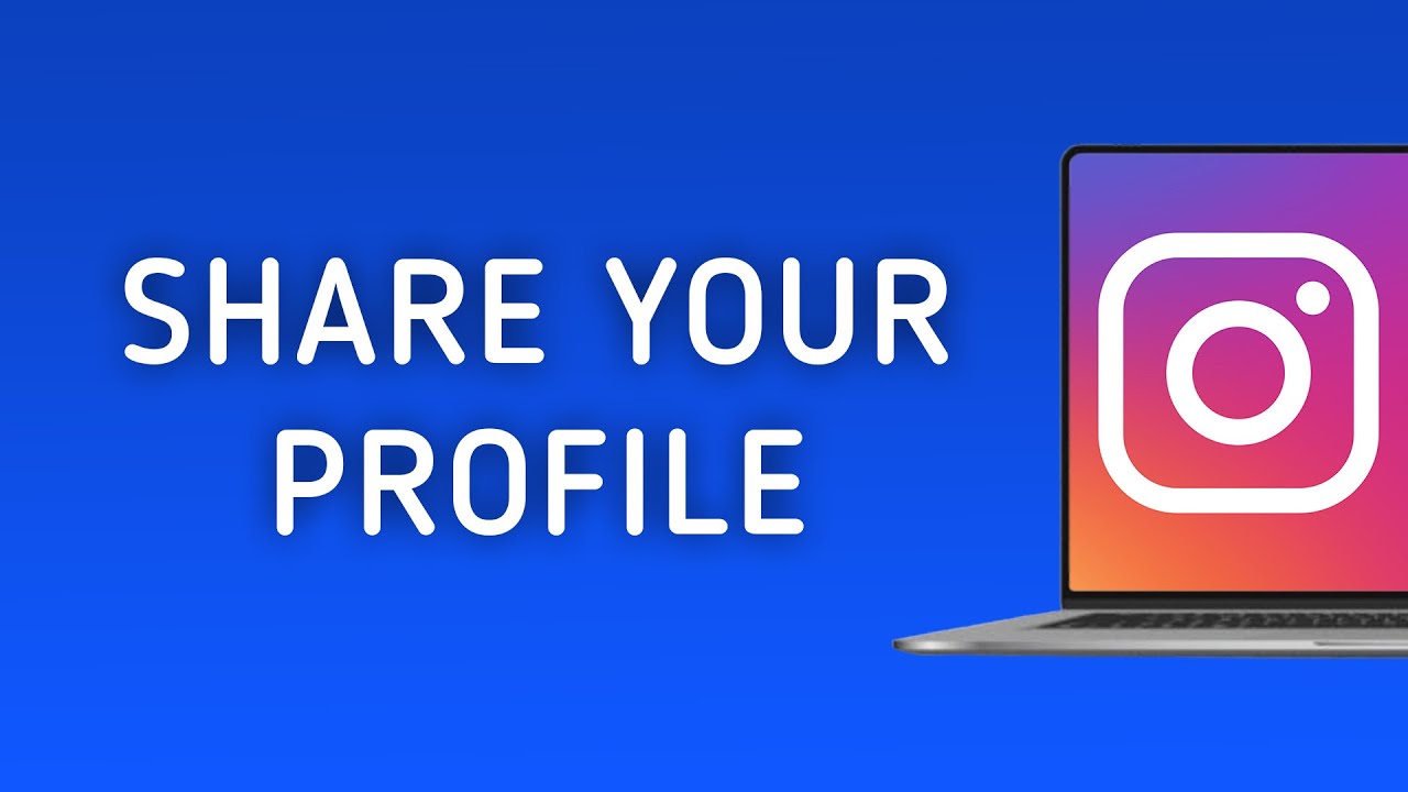 How to Share Your Profile On Instagram On PC (New Update) - YouTube