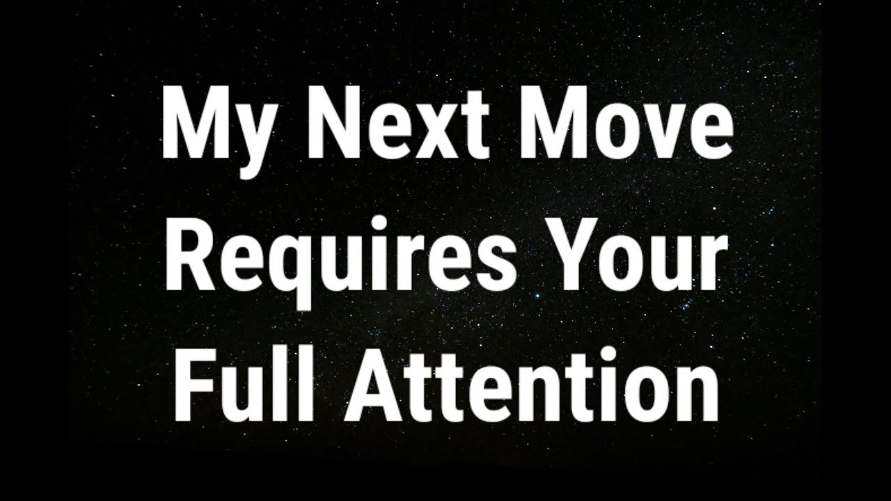 💌 My next move requires your... current thoughts and feelings - YouTube