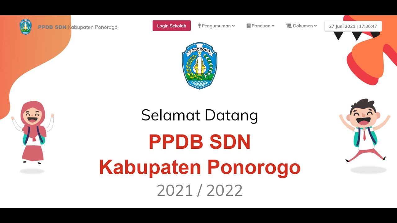 Tutorial PPDB tahun 2021 jenjang SD untuk Panitia PPDB Sekolah - YouTube