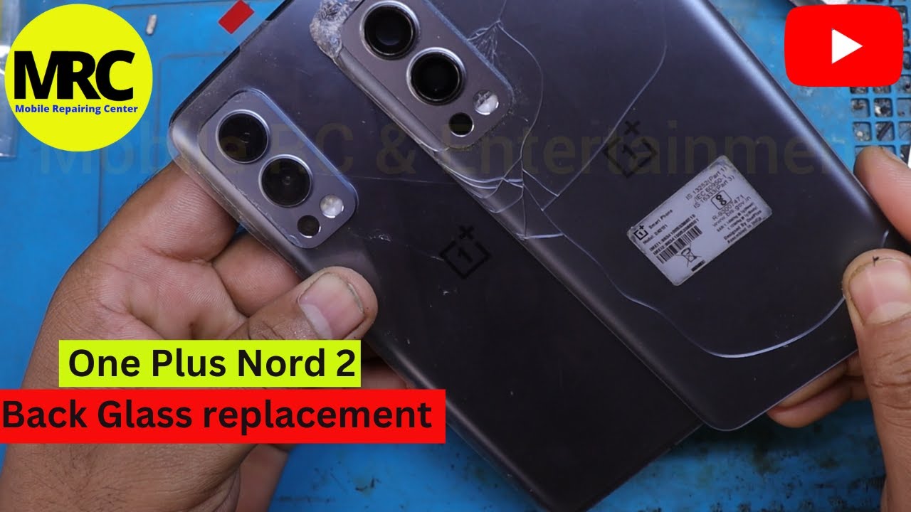 One Plus Nord 2 Back Glass replacement | One Plus Nord 2 Back Glass ...