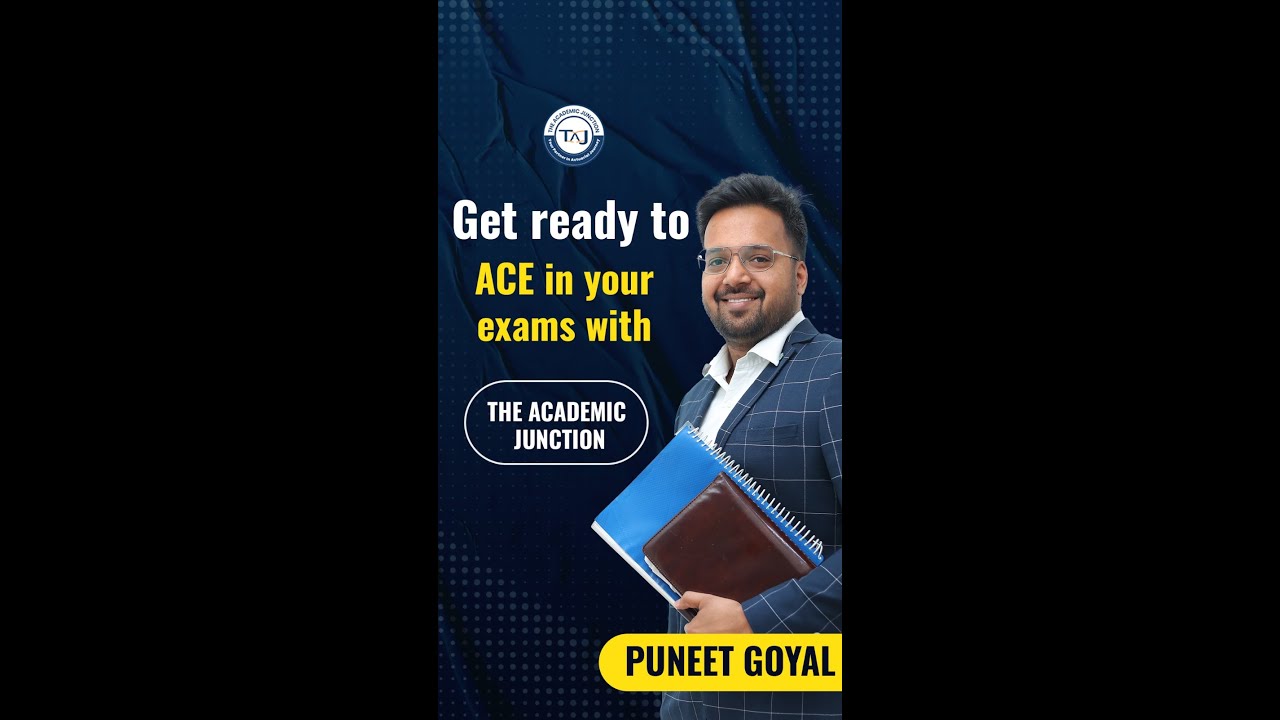 Get Ready! We've Got NEW Batches Coming Next Week - Puneet Goyal | The Academic Junction - YouTube