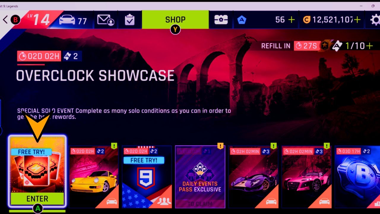 Playing Overclock Showcase (Asphalt 9 Legends) - YouTube