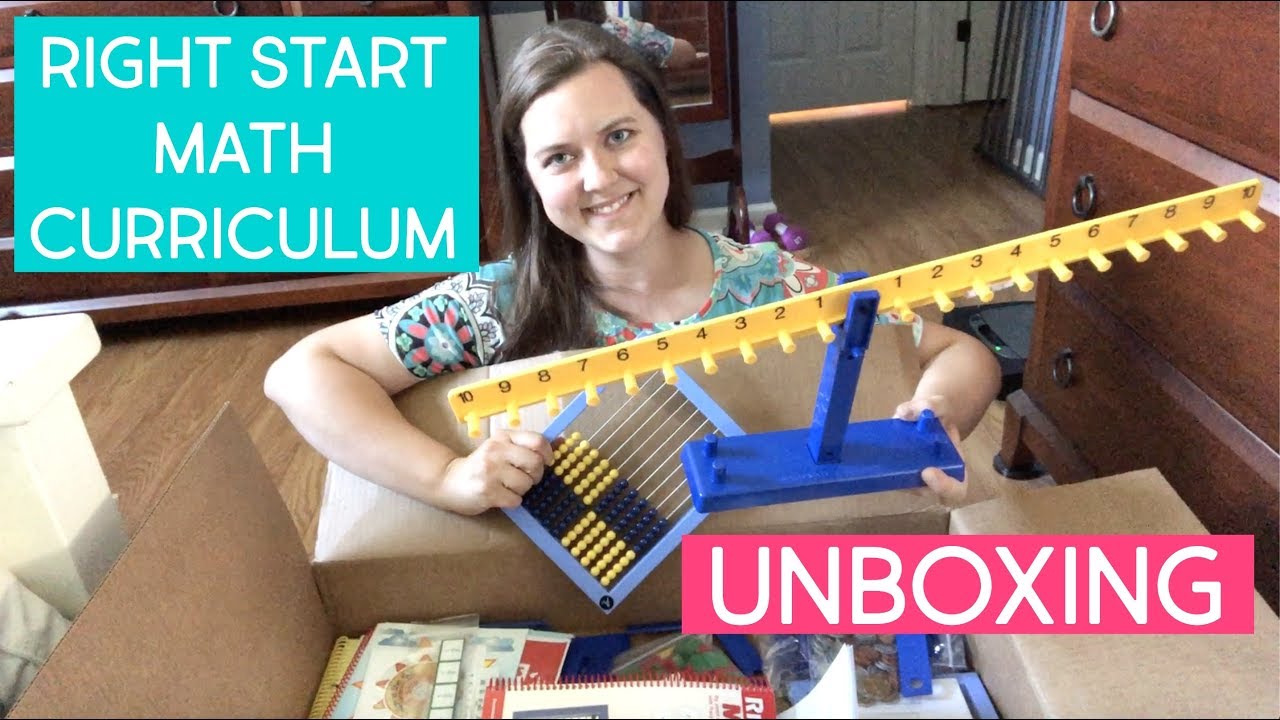 RightStart Math Curriculum Unboxing | Homeschool Kindergarten - YouTube