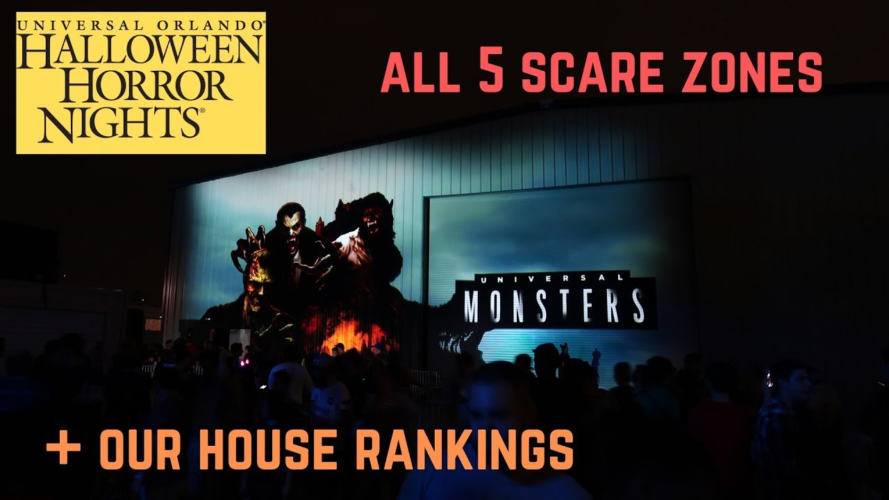 Halloween Horror Nights 29 - House Rankings and Scare Zone Walkthroughs ...