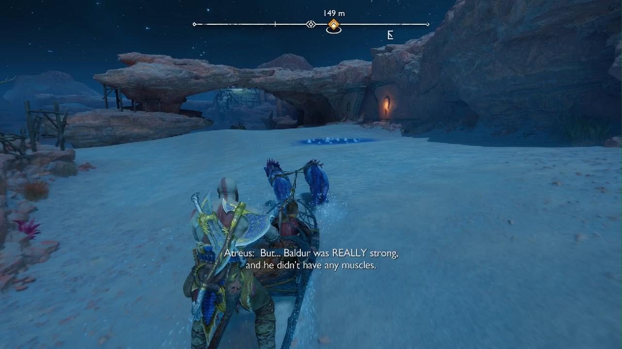 Atreus Wants Muscles Like Kratos | God of War Ragnarök - YouTube