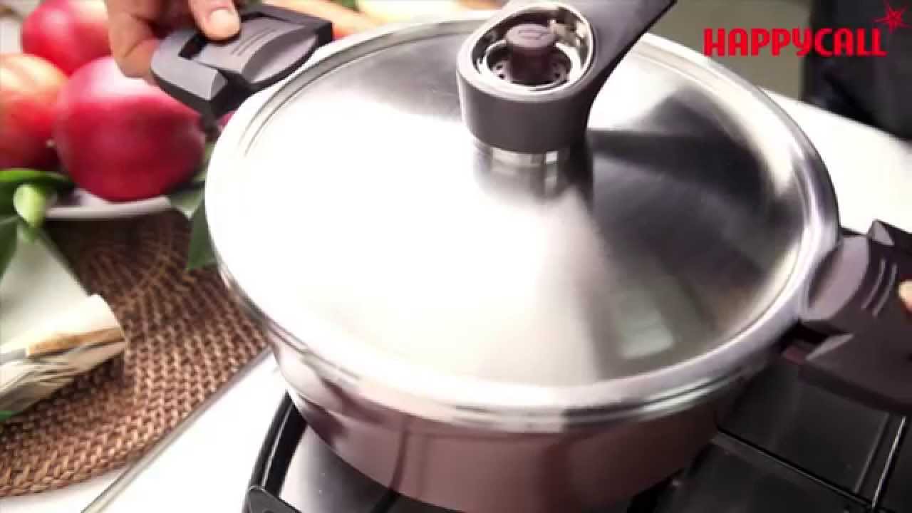 Induction Heat Vacuum Pot from Happycall - YouTube