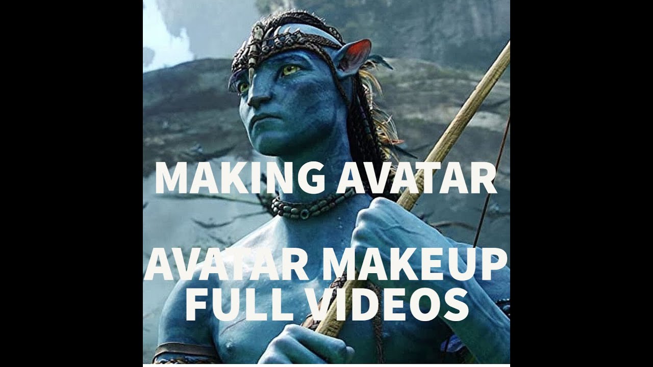 Avatar Full Makeup Tutorial #Making Avatar # Asmr videos ...