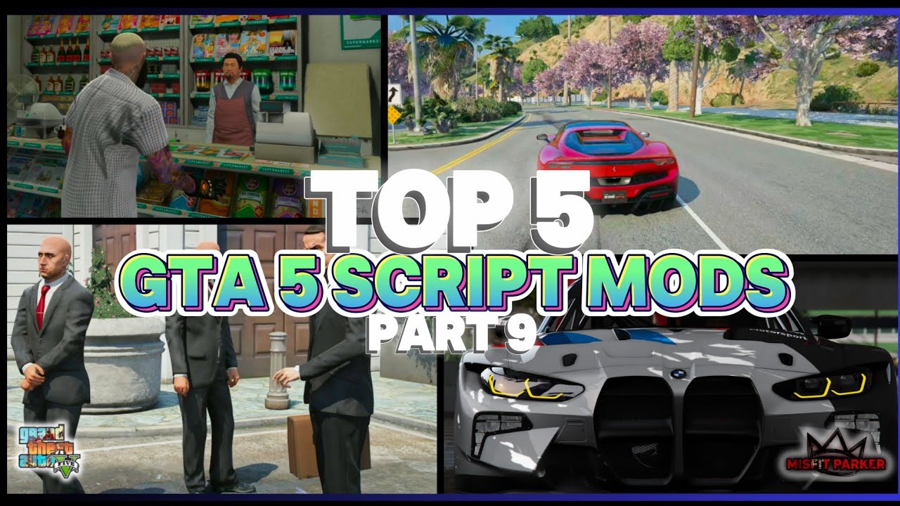 Top 5 Best Script Mods In GTA 5 - Part 9 || Best Scripts For GTA V ...