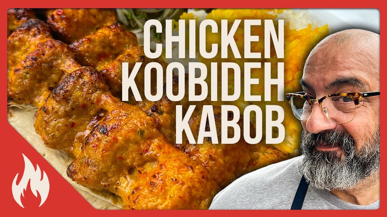 Chicken Koobideh Kabob (Persian Grilled Ground Chicken Skewers) - کباب ...