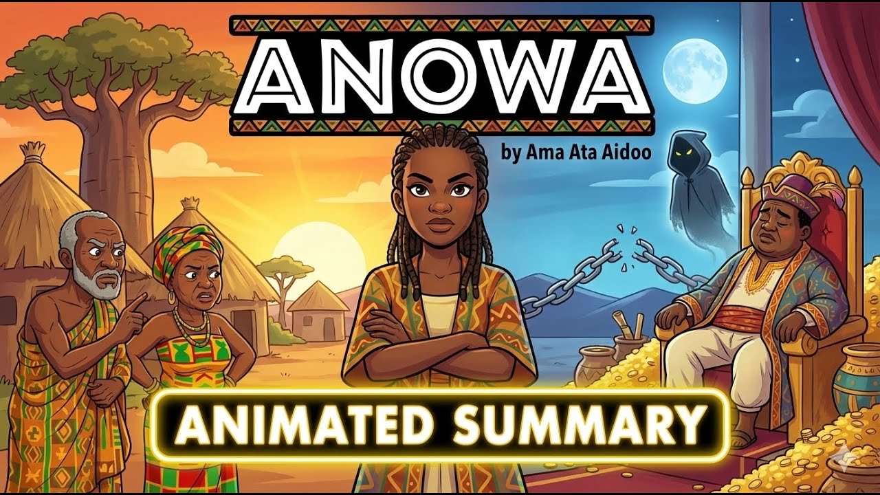 Animated summary of Anowa by Ama Ata Aidoo - YouTube