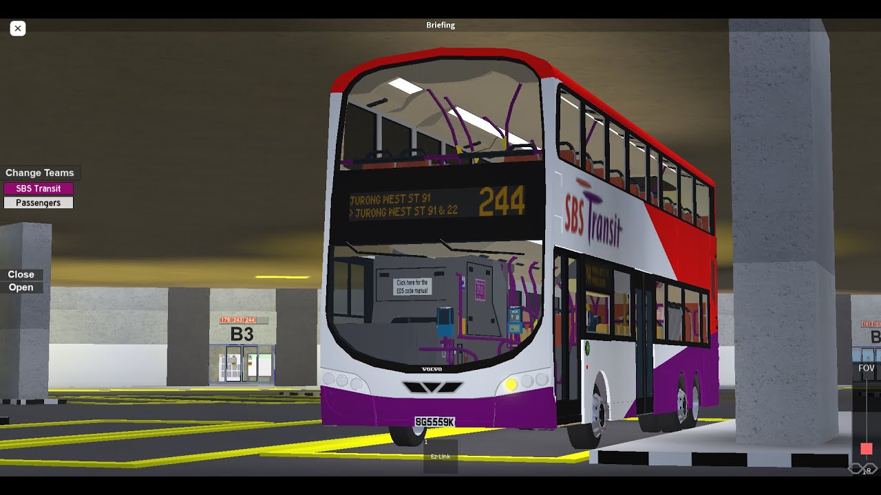 Singapore Bus Simulator V4 (Boon Lay District) | SG5559K - Volvo B9TL ...