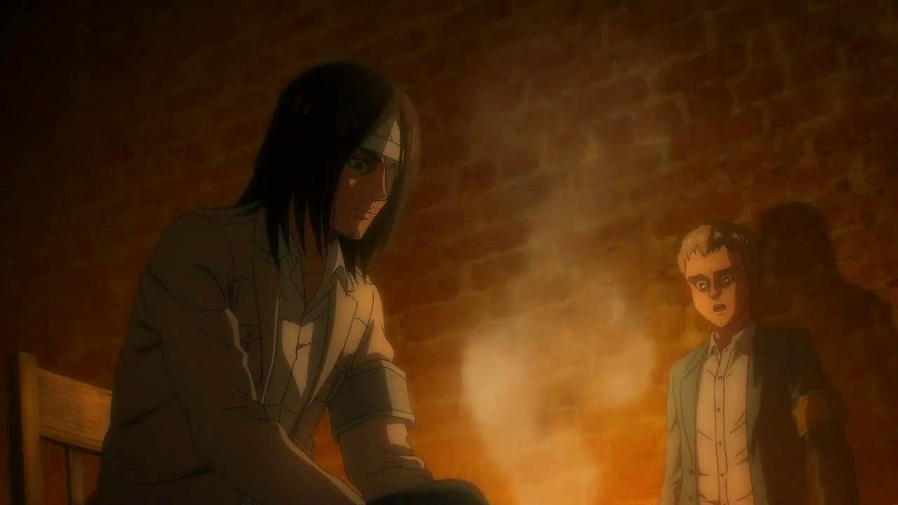 Eren heals his leg | ATTACK ON TITAN S4 EPISODE 5 - YouTube