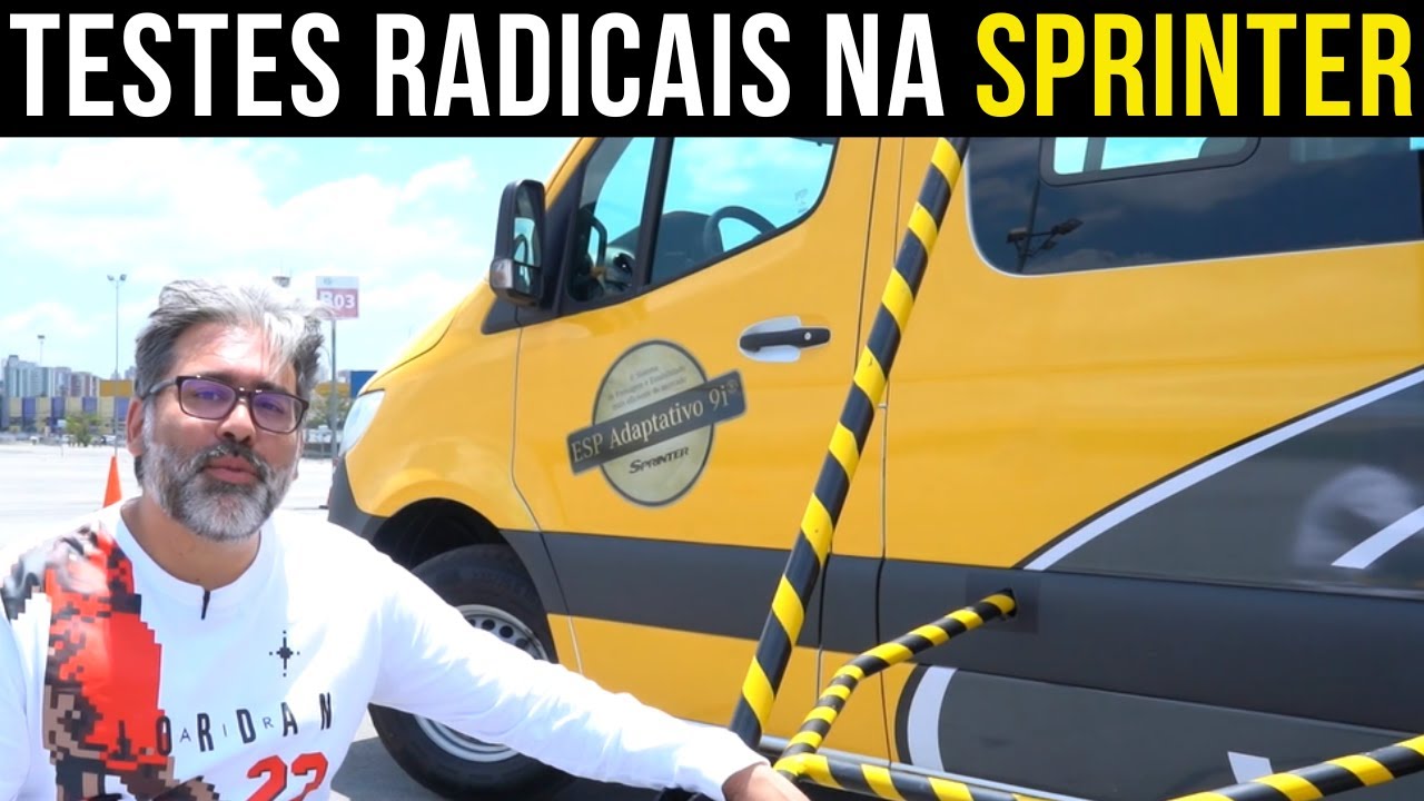 Mercedes-Benz Sprinter testa sistemas EPS, ABA e ASR - YouTube
