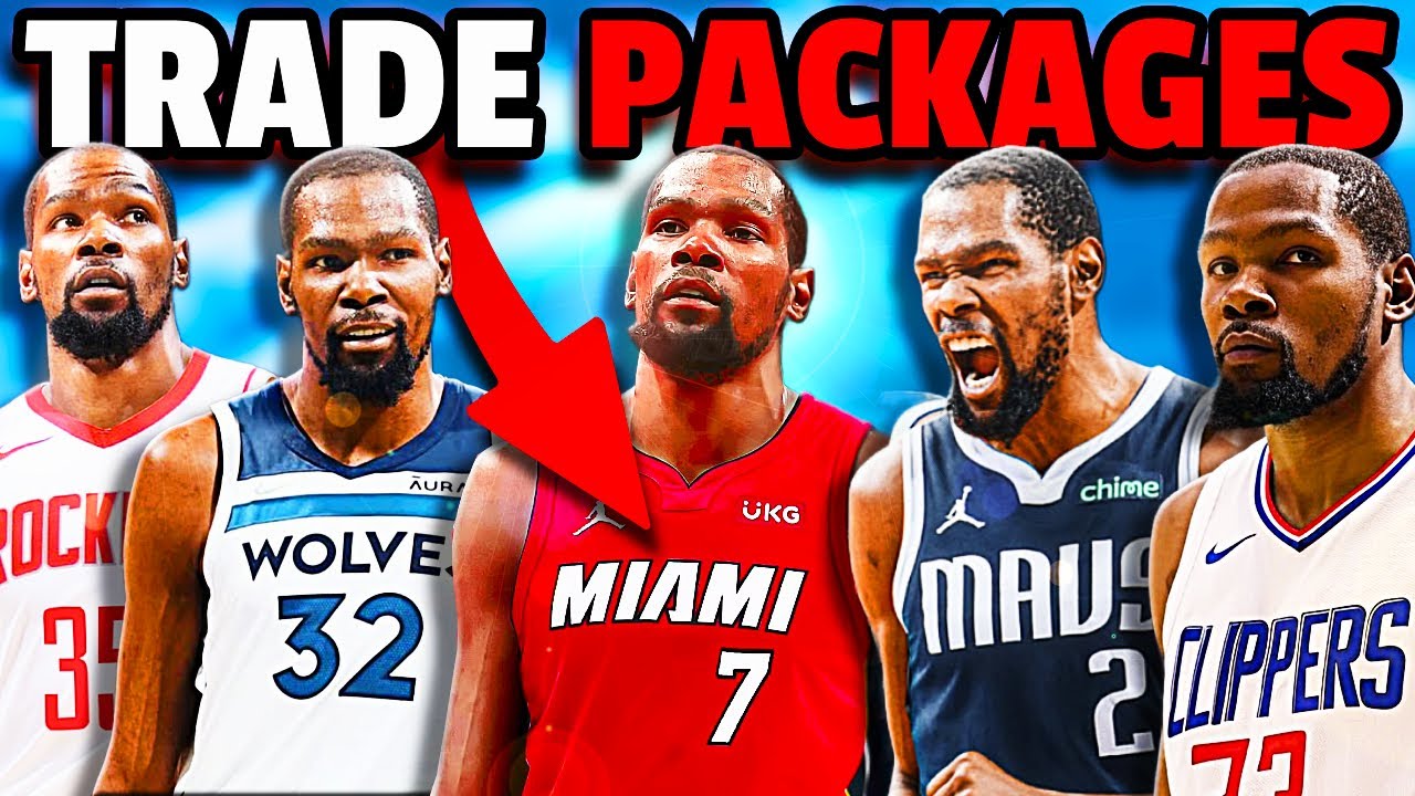 5 Kevin Durant Trade Packages | Miami Heat Can Field the BEST Offer ...