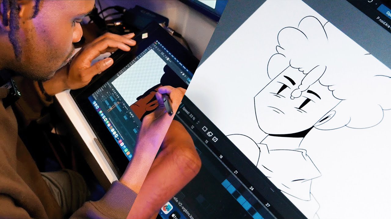 How I Make a Storytime Animation Video Phase 2 - Coloring and Shadow ...