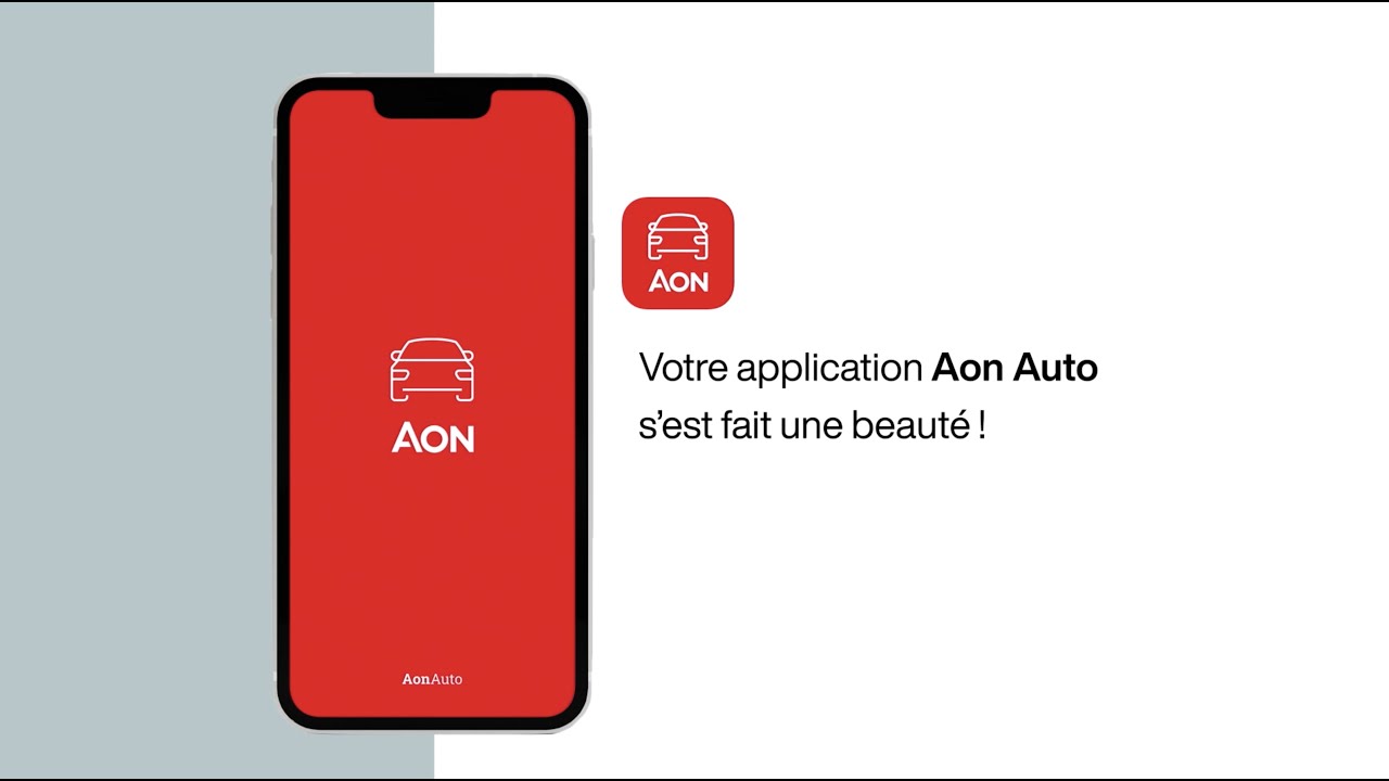 Aon Auto : une application mobile qui vous guide dans vos démarches ...
