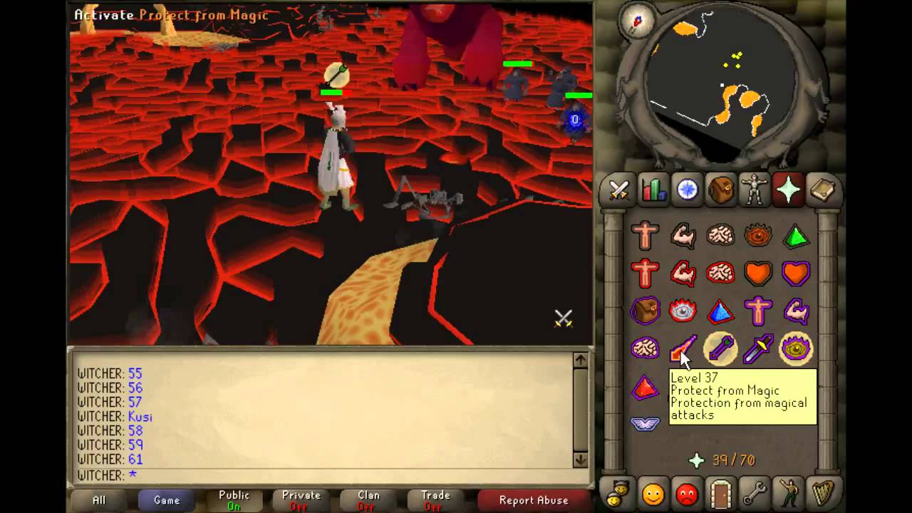 Old School Runescape: TzTok-Jad & Fire Cape (sounds) - YouTube