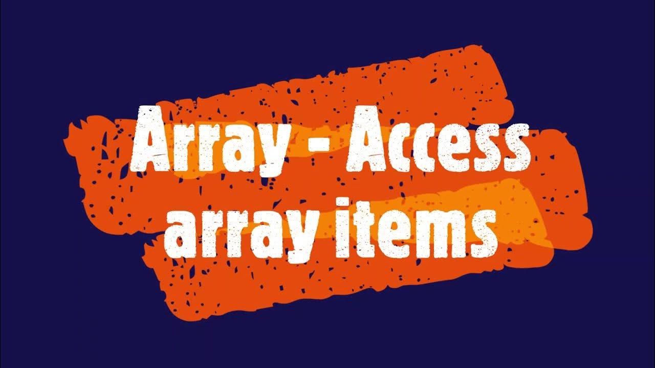 PYTHON - Array - Access array items #viral #videos #viralvideo #array #arrays #arrayinpython ...
