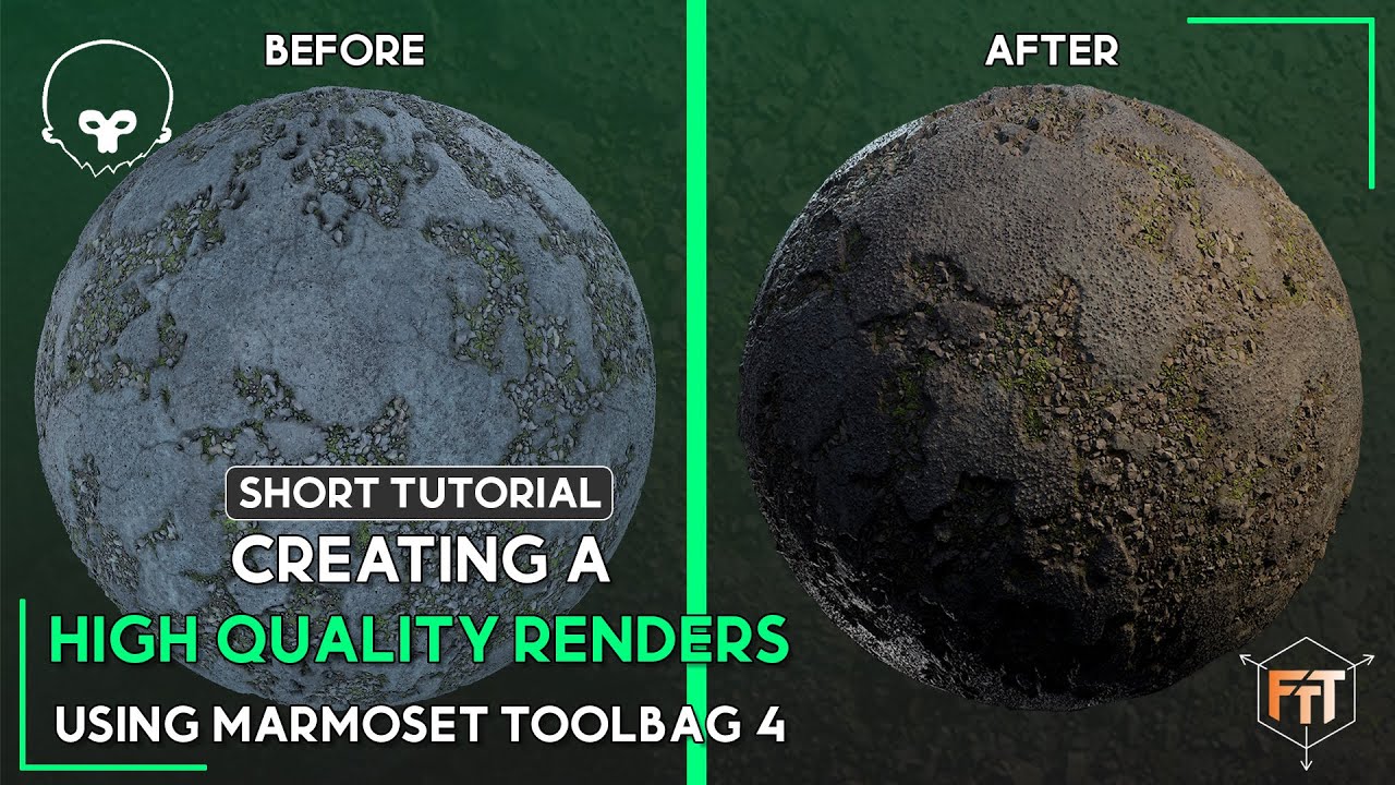 Creating high-quality material renders using Marmoset Toolbag 4 - YouTube