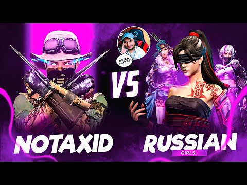 SHE CALLED DEFEAT BY 7-0😡| RUSSIAN GIRLS CHALLENGE TO NONSTOP GAMING 👿