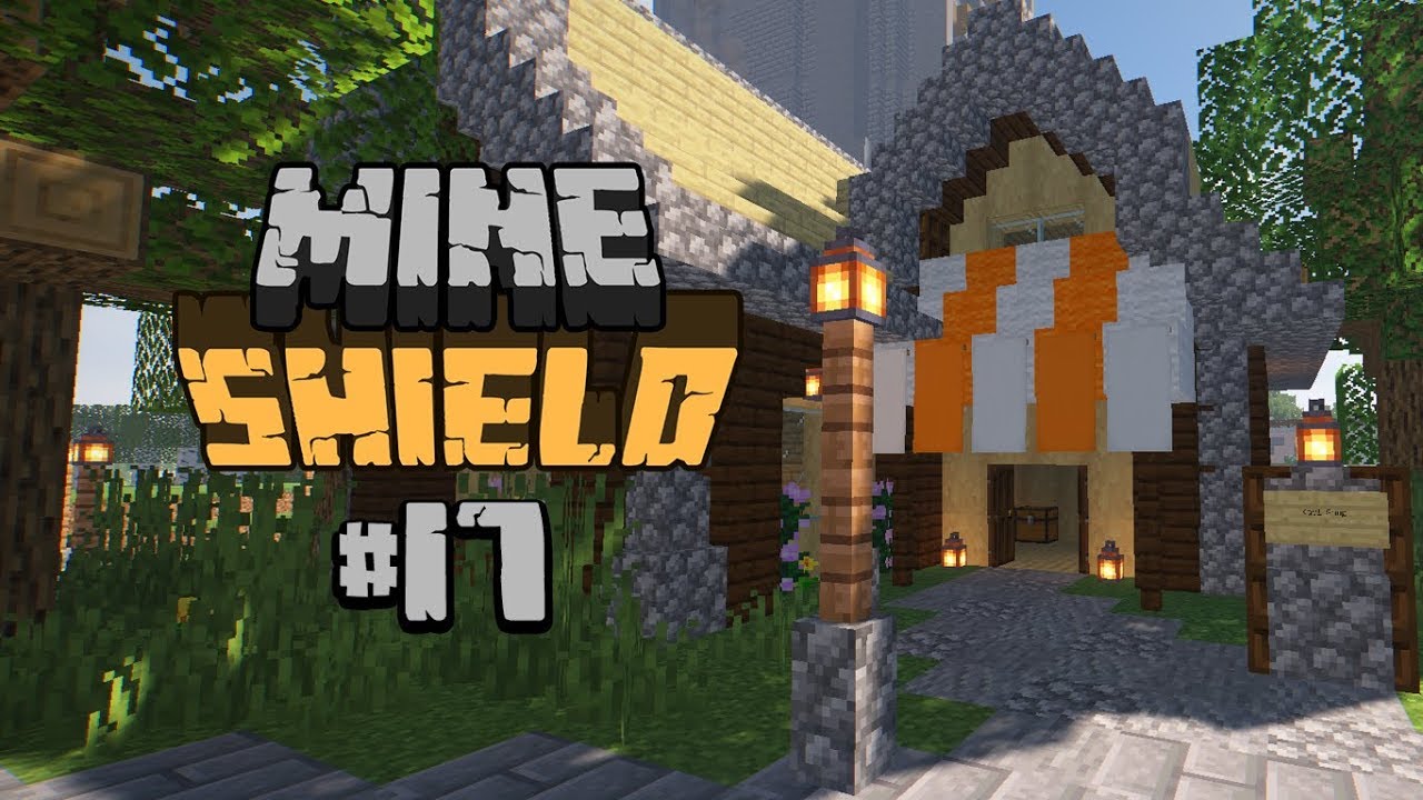 Магазин и прибрежная линия. MineShield Выживание с друзьями 1.14+ #17 ...
