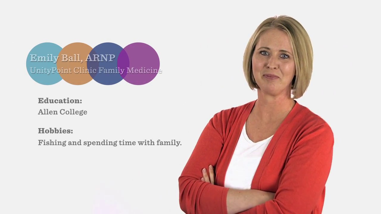 Emily Ball, ARNP at UnityPoint Clinic Family Medicine – Prairie Parkway ...