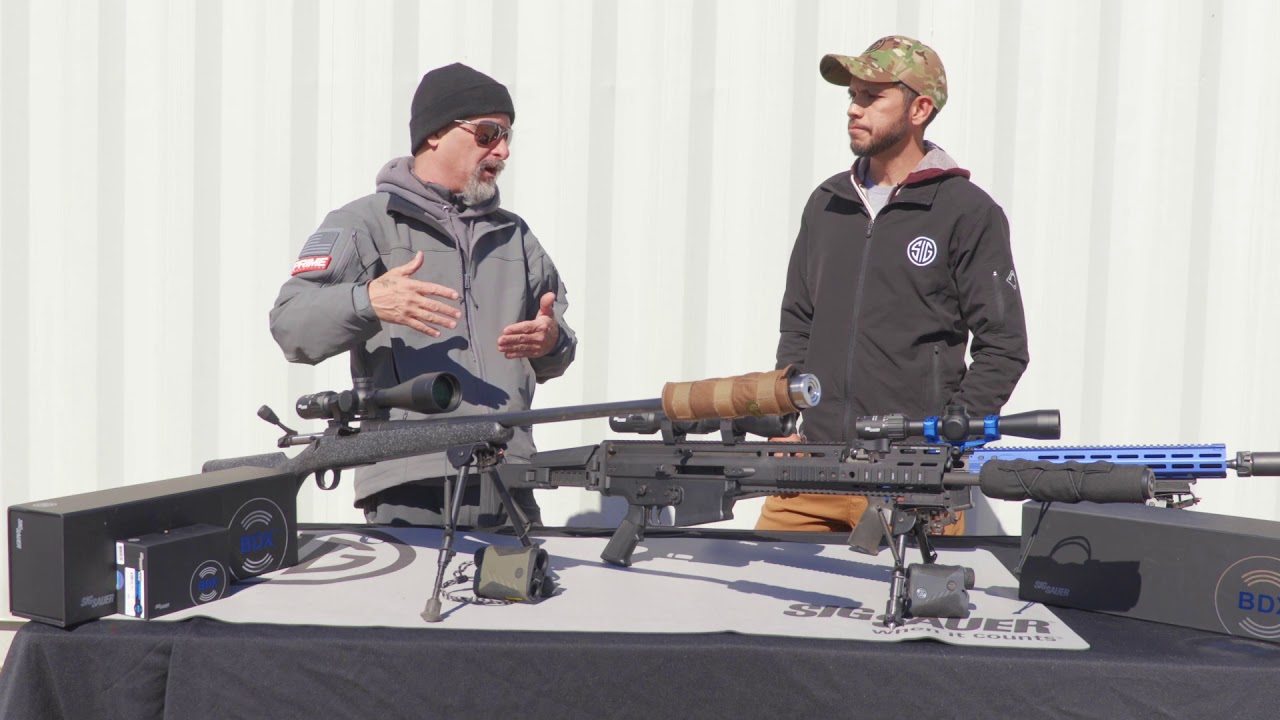Sig Sauer BDX System Overview - YouTube