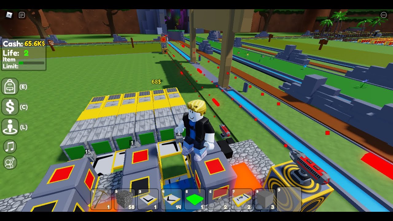 HowTo Make Laser Wall? [For FUN] (Do Not It To Player) EP#130 in Roblox ...