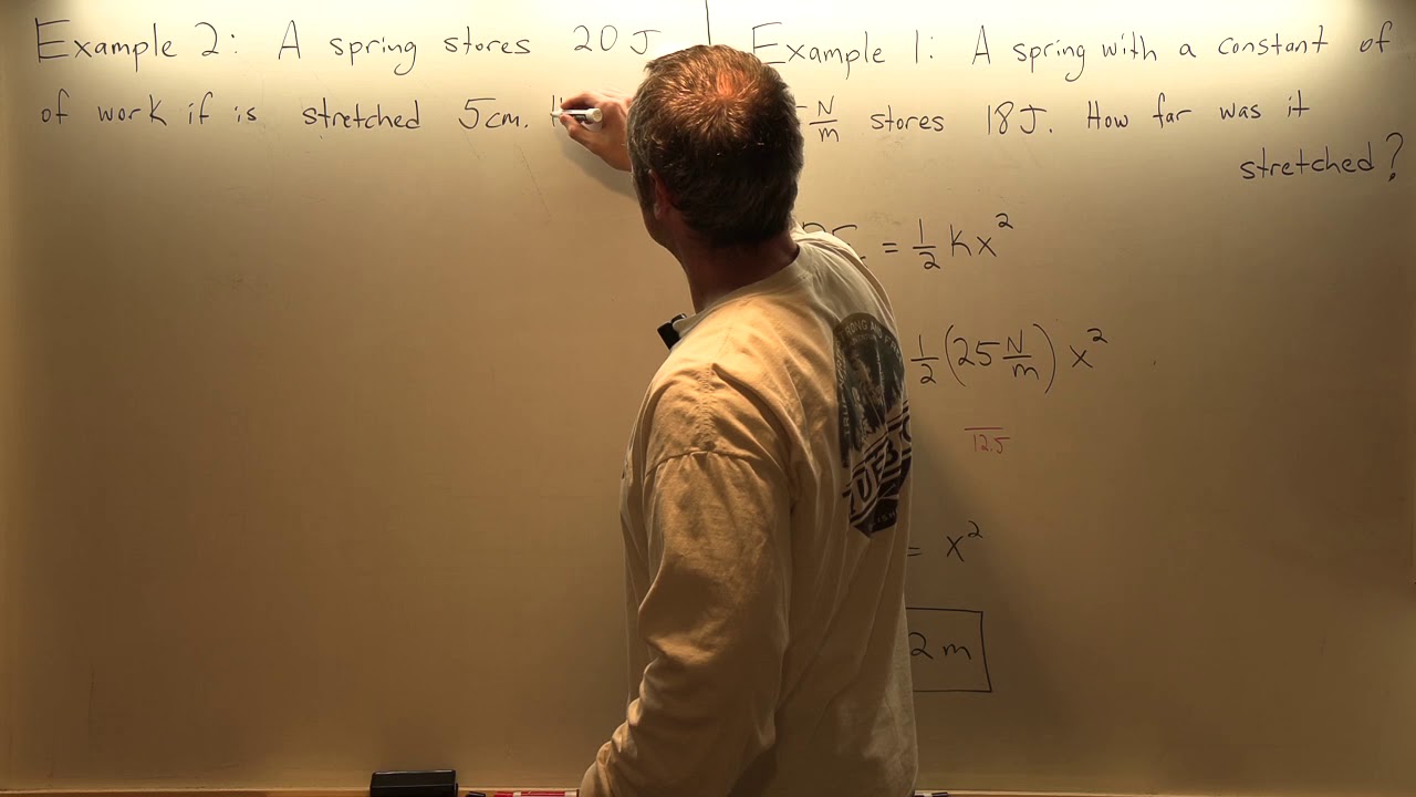 Tupaj: Regents, Energy Video 3, Spring Potential Energy - YouTube