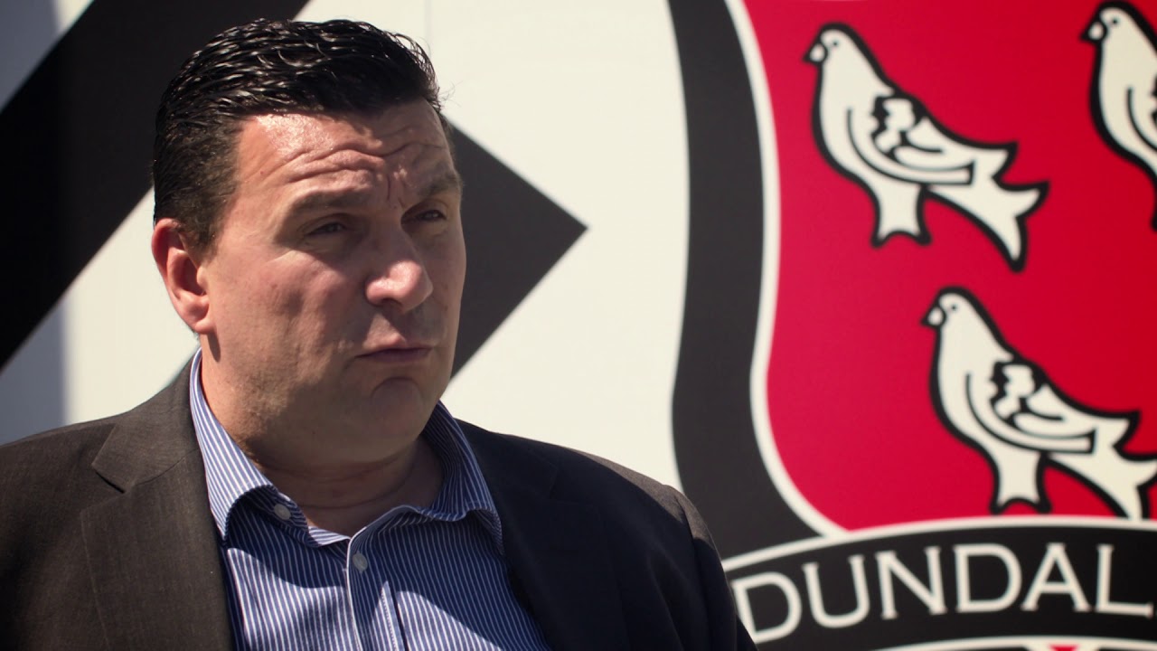 Mark Devlin - Dundalk FC CEO - eir sport interview - YouTube