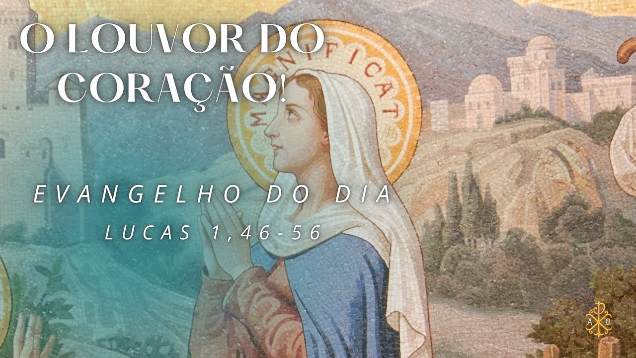 EVANGELHO DO DIA 22/12/2023 - LUCAS 1,46-56 - MAGNIFICAT - YouTube