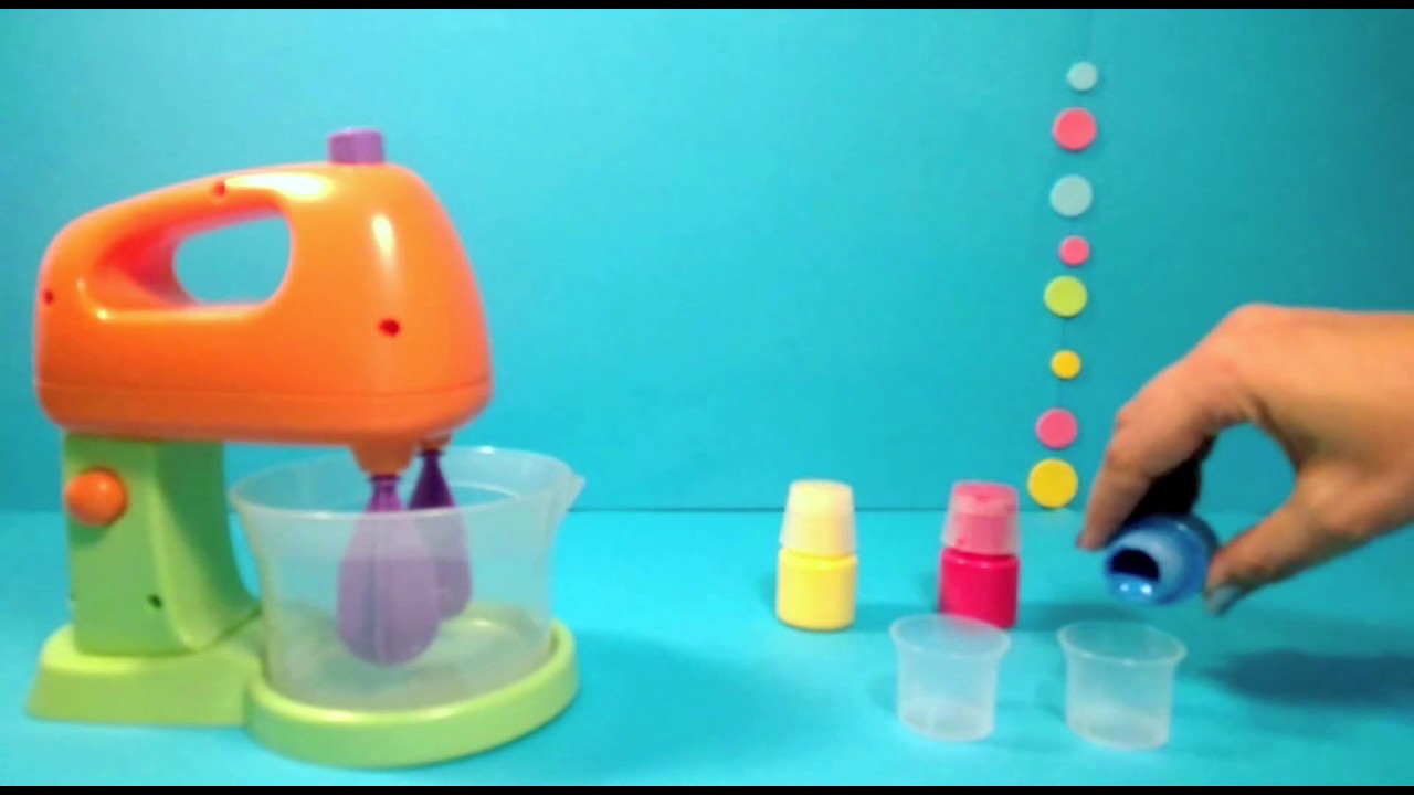Cute Baby Videos - Mixing colors - Baby Stop Motion Animations - YouTube