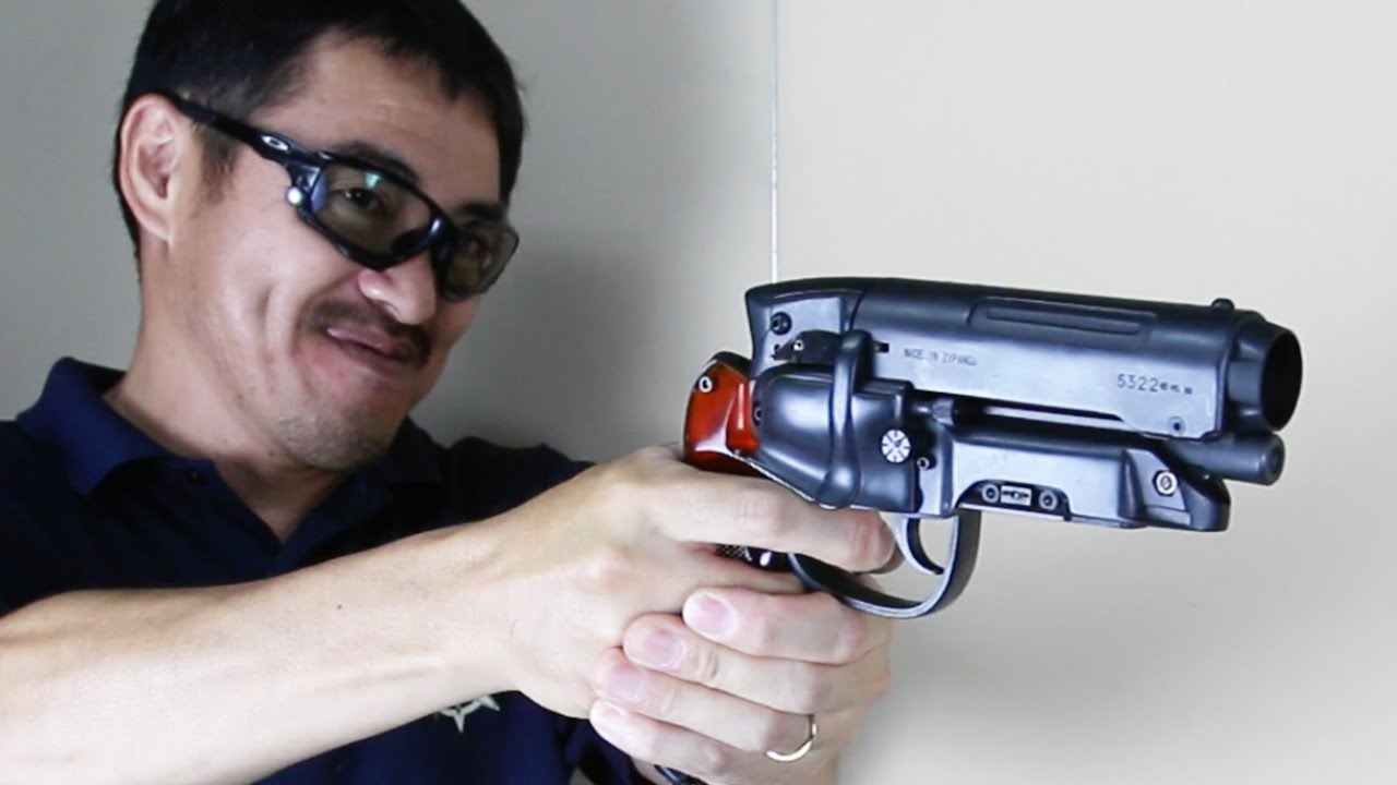 Elfin Knights Project モスブラスター・レビュー用に撃てるかチェック!? マック堺のサブチャンネル動画 - YouTube