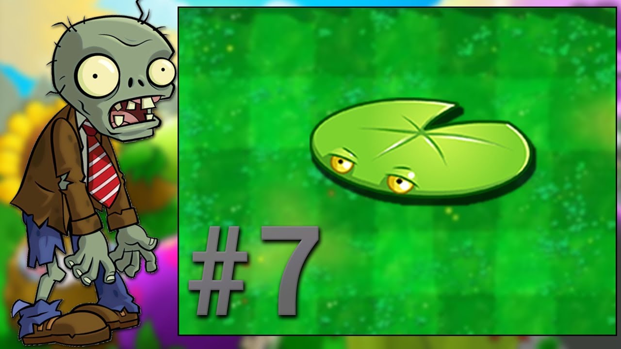 PLANTS VS ZOMBIES #7 SWIMMING - YouTube