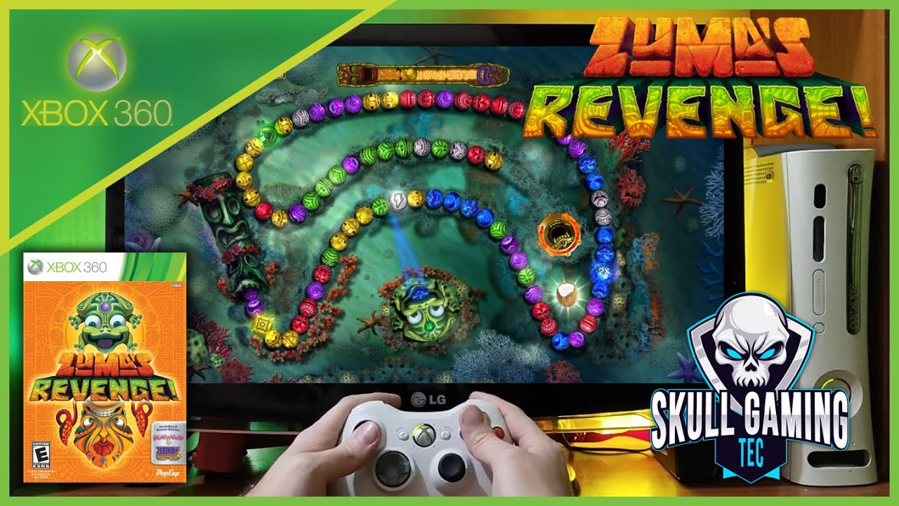 🟢 Zuma Revenge (Xbox 360) POV Gameplay 🕹️ SkullGamingPOV - YouTube