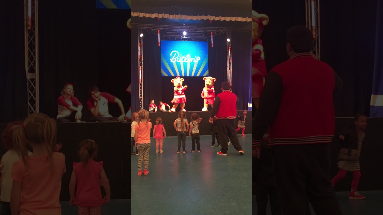 Butlins Skegness Billy and Bonnie morning shake up - YouTube