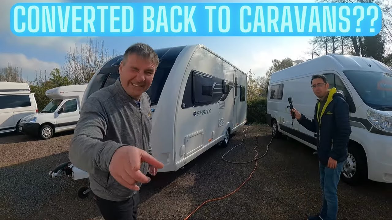 Motorhome Man Touring a Caravan - Swift Sprite Review - YouTube