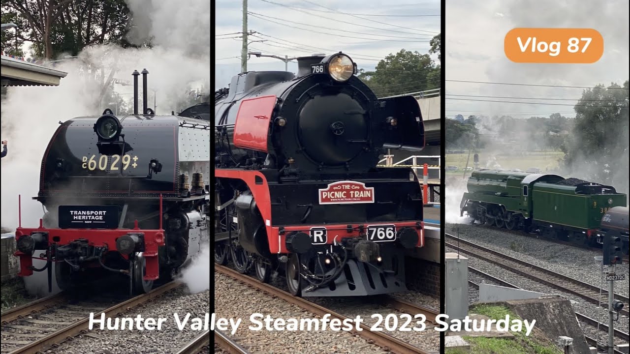 TNTV Vlog 87: Hunter Valley Steamfest 2023 Saturday - YouTube