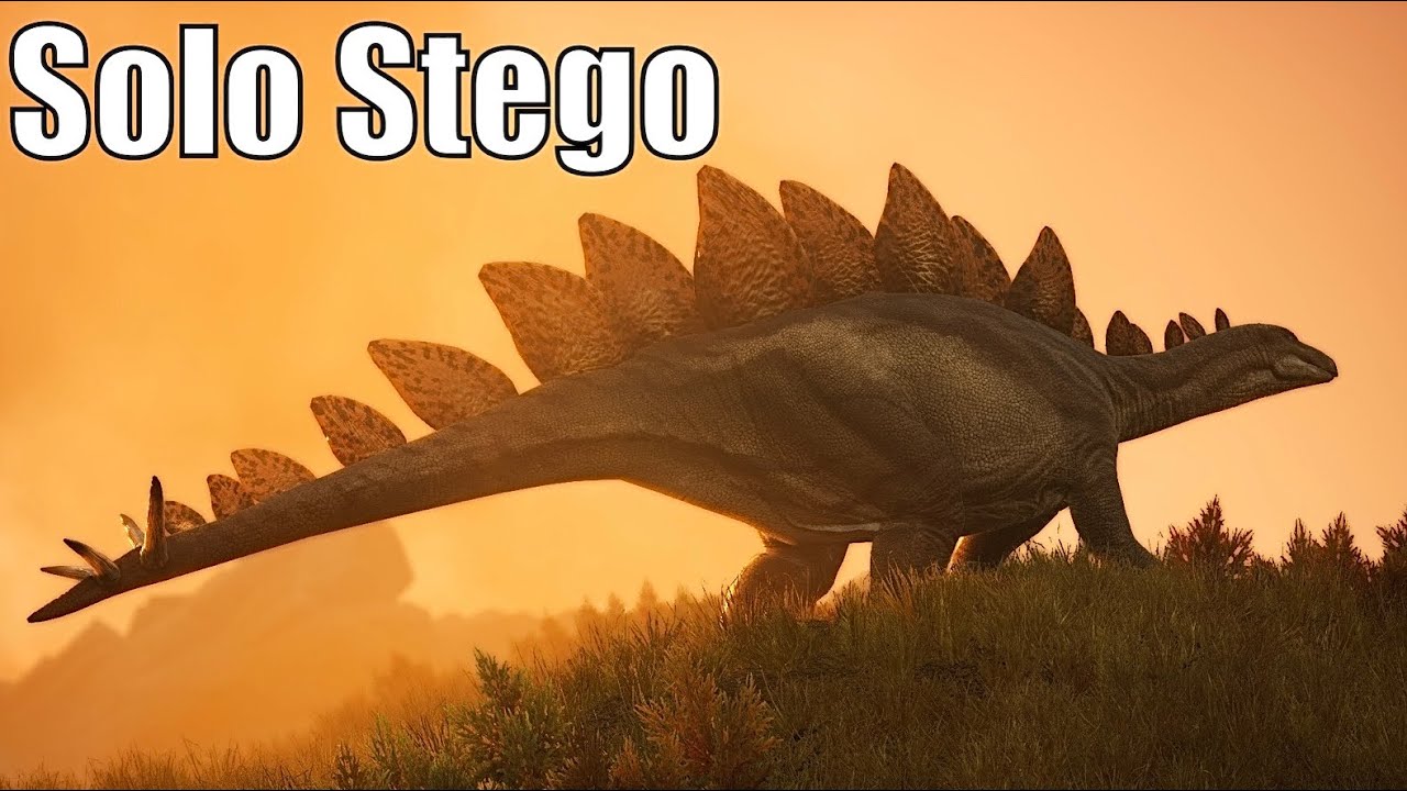 The Life of a Solo Stego | Path of Titans - YouTube