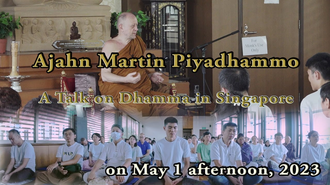 "You can loose everything, except ..." A talk by Ajahn Martin (01/05/23 ...