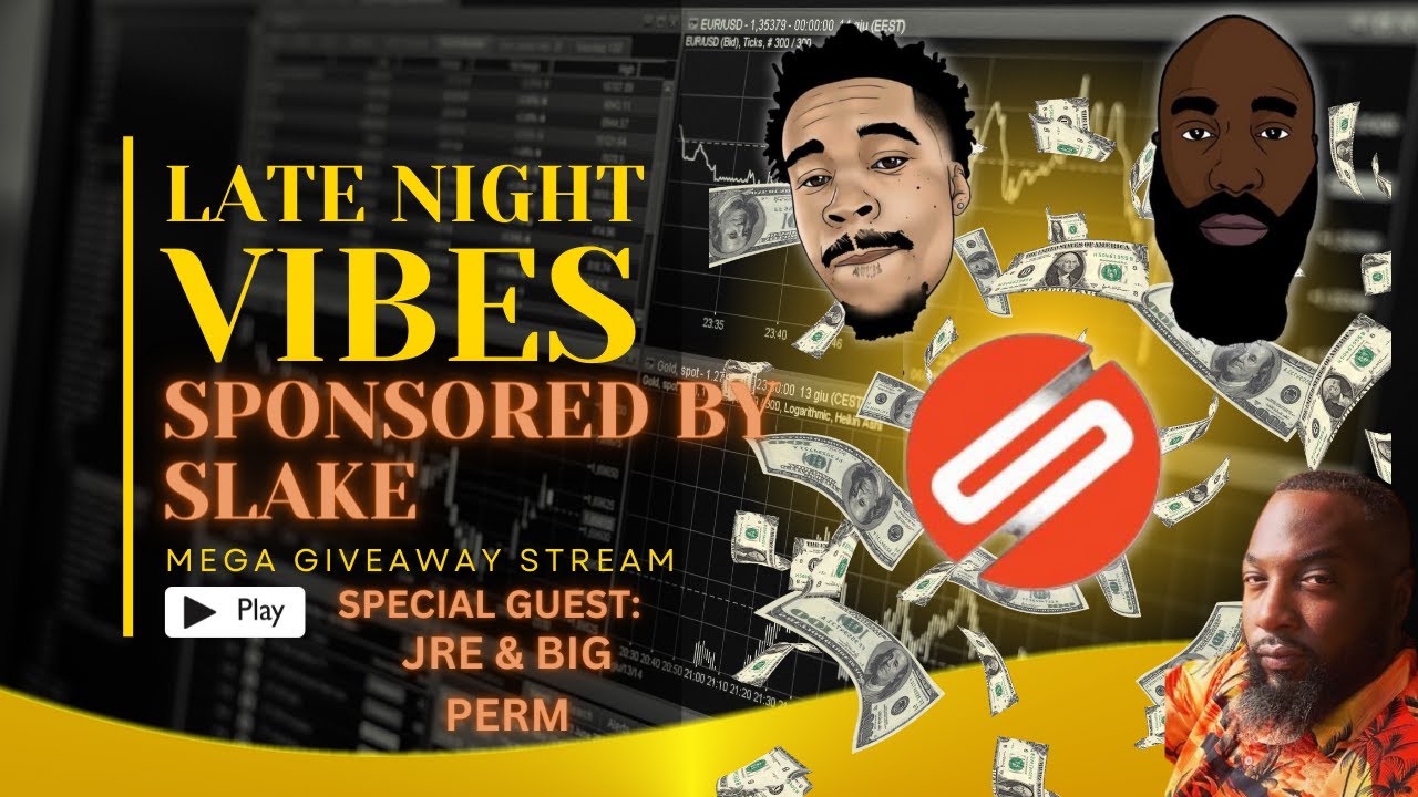 LATE NIGHT VIBES...SPECIAL GUEST JRE & BIG PERM.. MEGA GIVEAWAY STREAM ...