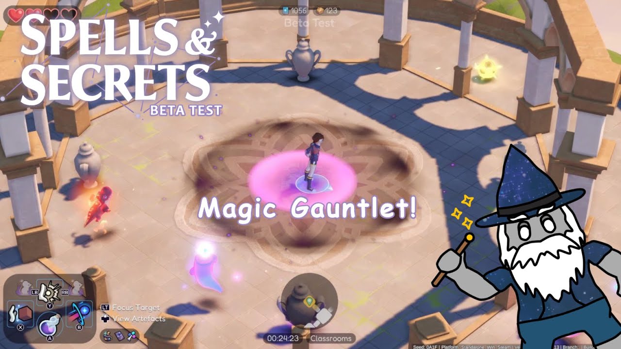 Running a Magical Gauntlet! Spells & secret Beta Test ep4 - YouTube