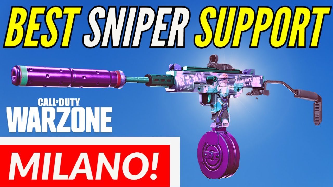 The MILANO is the BEST SNIPER SUPPORT GUN! (Cal of Duty Cold War ...