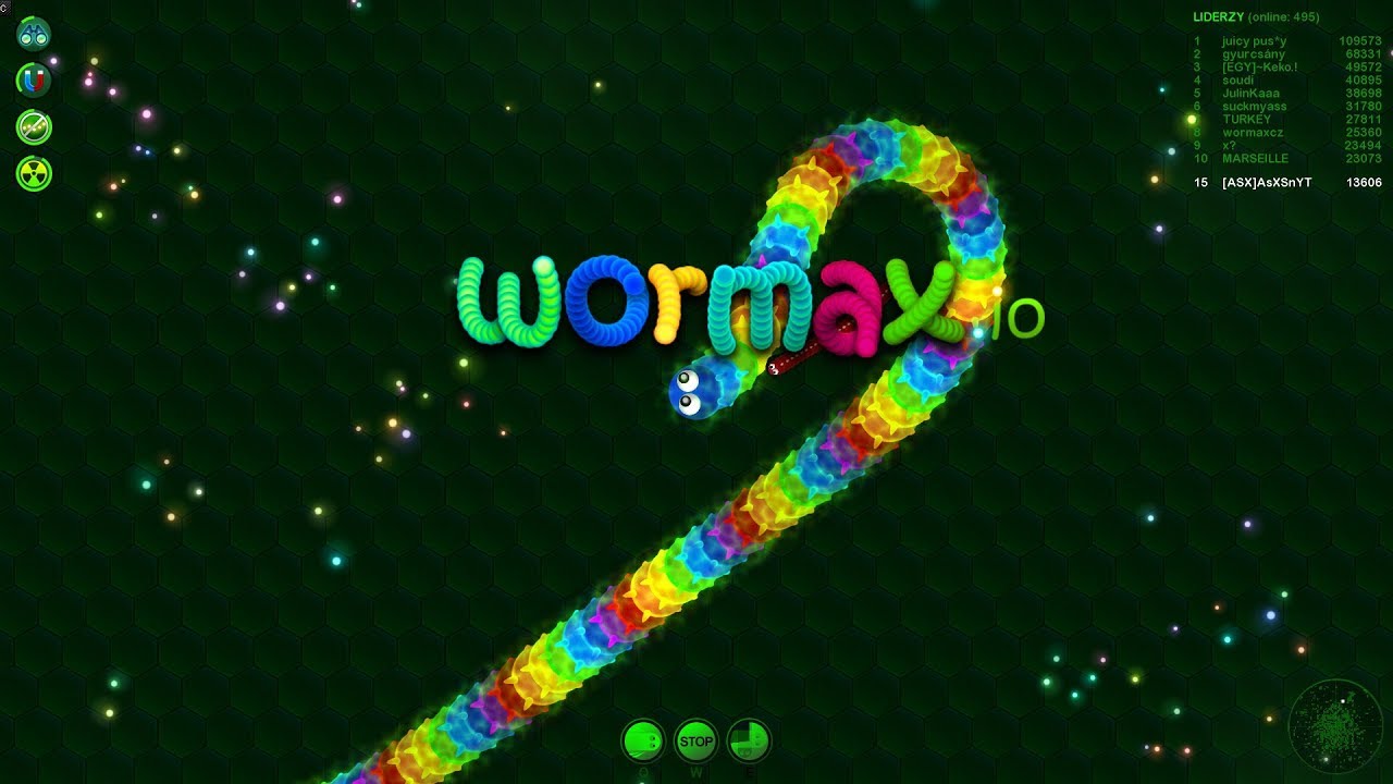 Wormax.io crazy worm //Szalony wąż//wormaxio gameplay. - YouTube