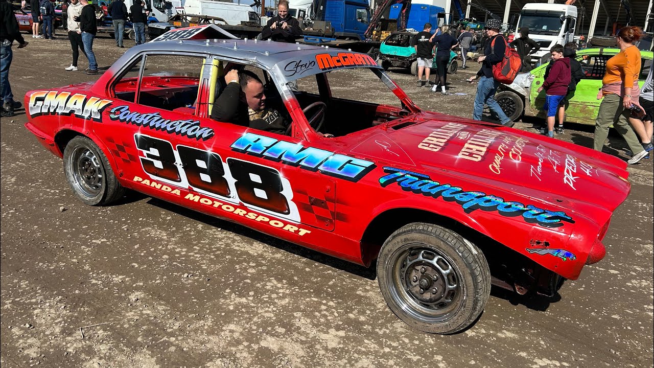 Pre 95 Unlimited Bangers Heat 2 Goldie’s Meeting Skegness Raceway 25/08 ...