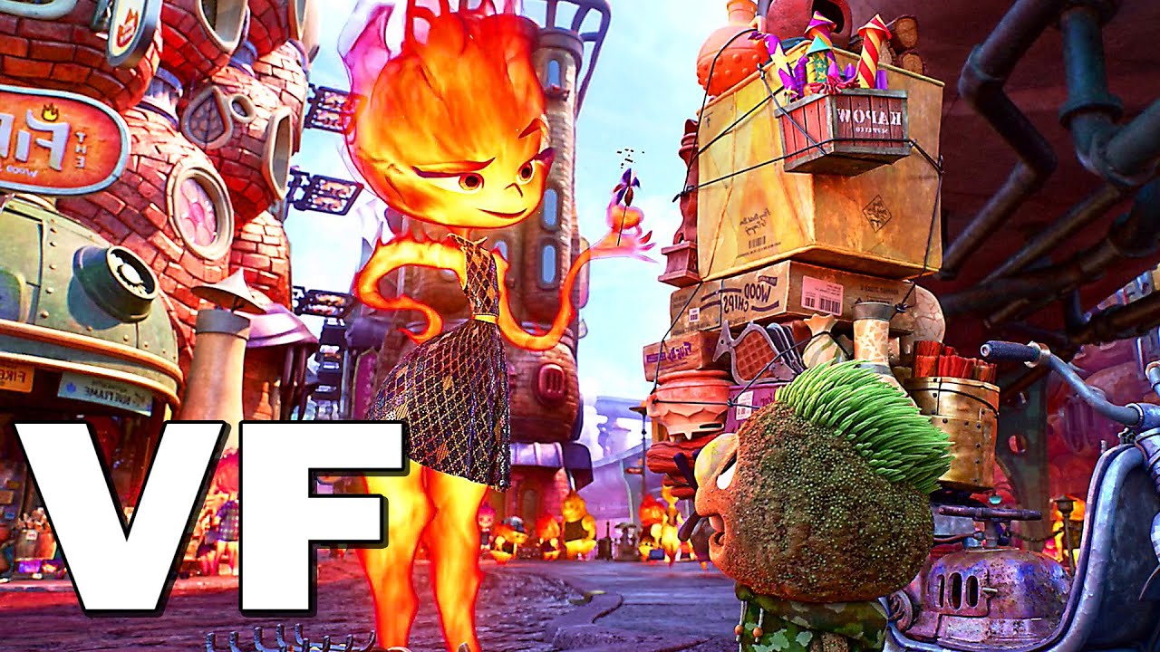 ÉLÉMENTAIRE "Razmotte invite Flam à un date" Extrait VF (Pixar, 2023 ...