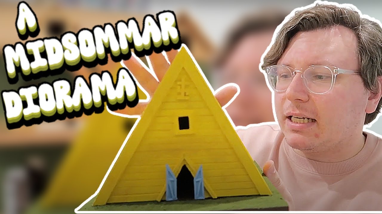 Creating the Midsommar Harga Temple in Miniature (Halloween Diorama ...